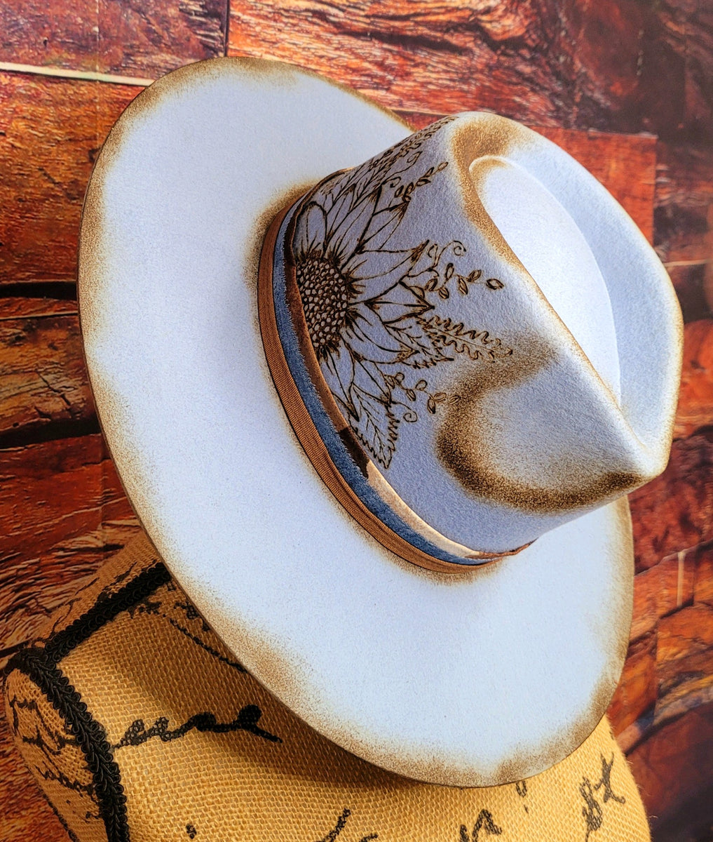 Denim Felt Hat – Battle Dress Apparel